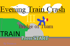 Evening Train Crash III: Bridge of Tuam - Chalphy Castle